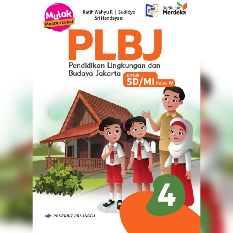 Jual BUKU PAKET KURIKULUM MERDEKA UNTUK SD/MI KELAS 4 PENERBIT ERLANGGA | Shopee Indonesia