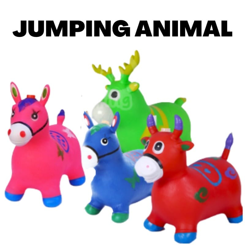 Jual Jumping Animal Kuda Kudaan Karet Ada Musik Non Musik/ Tempat Duduk ...