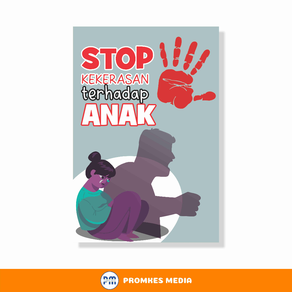 Jual Poster Kesehatan, Stop Kekerasan Pada Anak | Shopee Indonesia