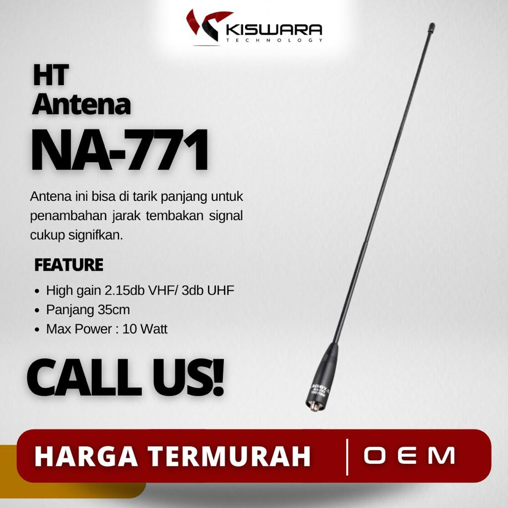 Jual Nagoya Antena HT NA-771 SMA-F 144-430 MHz Dual Band | Shopee Indonesia