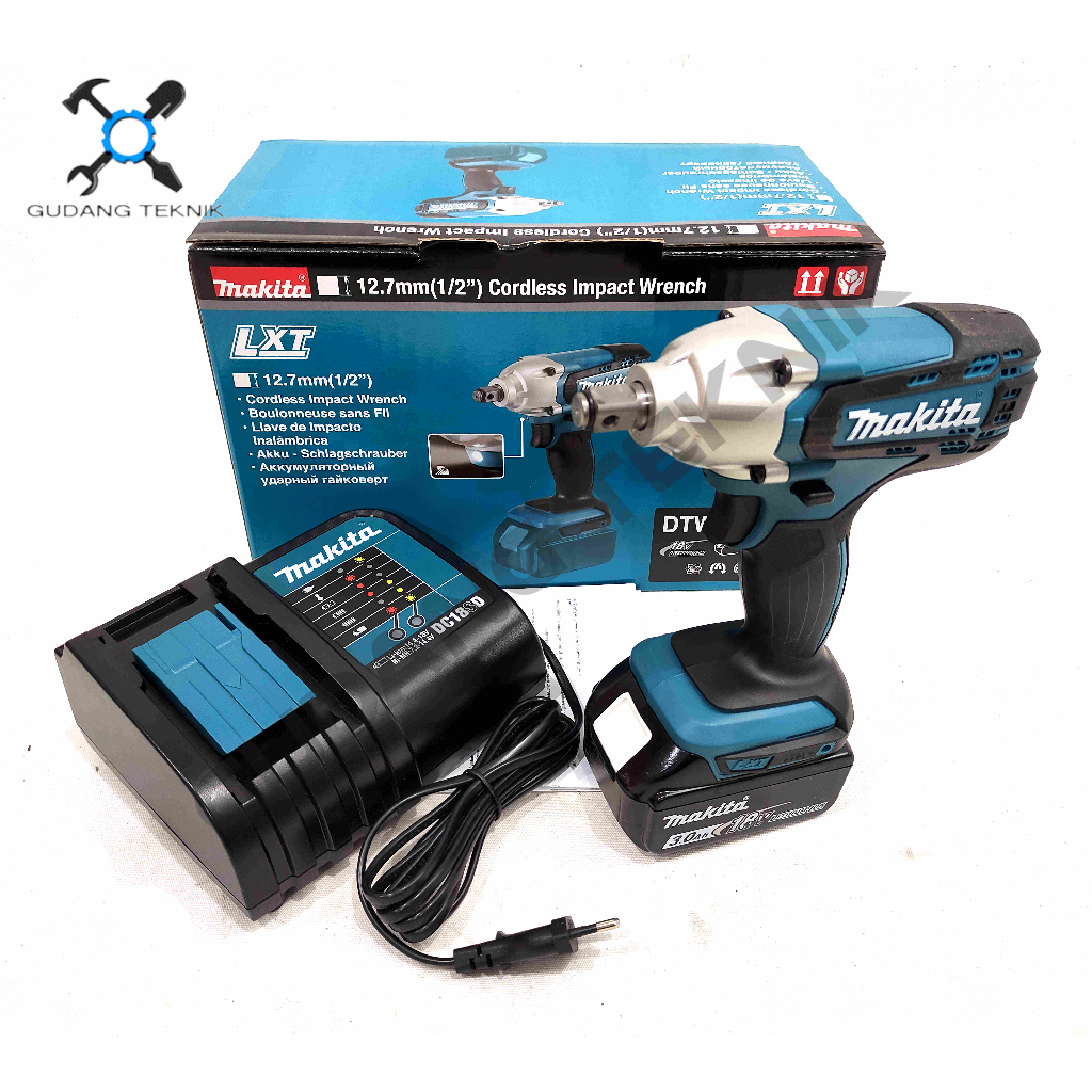Jual Impact Wrench CORDLESS DTW190SFX7 MAKITA / Mesin Pembuka Buka ...