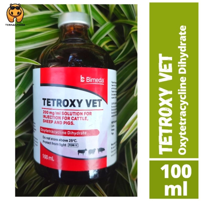 Jual Tetroxy vet 100ml -Tetroxy vet injeksi - Mirip Oxytetra LA - Obat ...