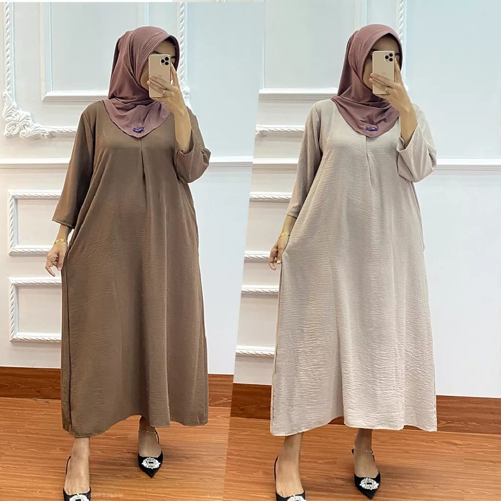 Jual DASTER POLOS ( SR 0010 ) DASTER WANITA MODEL TANGAN 3/4 BUSUI ...