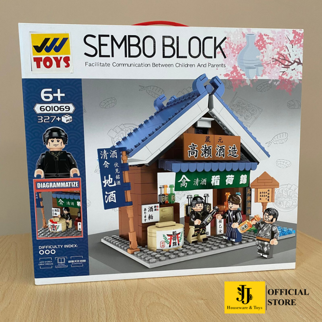 Jual SEMBO BLOCK JAPAN YUKATA STALL LEGO | Shopee Indonesia