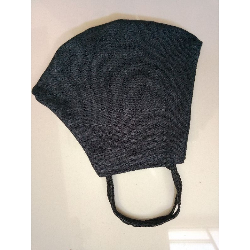 Jual MASKER KAIN HITAM LUSINAN, MASKER KAIN POLOS, HARGA PER LUSIN ...