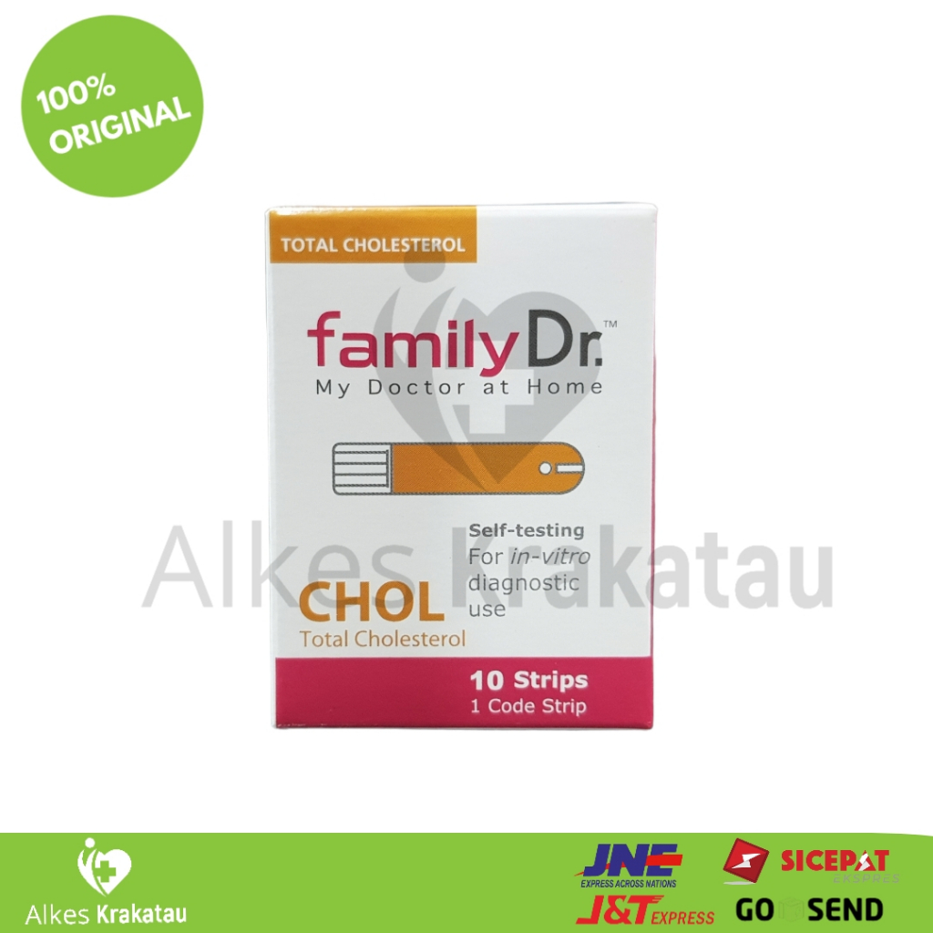 Jual Strip Kolestrol Family Dr / Cholestrol Test Strip | Shopee Indonesia