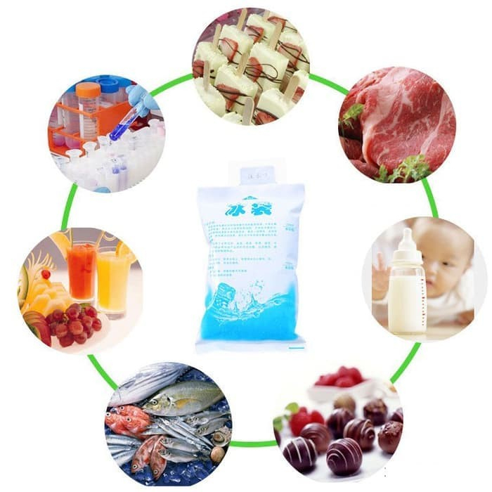 Jual Ice Gel Bag Jelly Es Pack Cooler Menjaga Suhu Dingin Tas Iconic ...