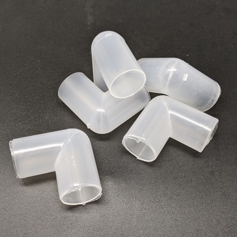 Jual knee L / keni L sambungan pipa bening aquarium 1pcs | Shopee Indonesia