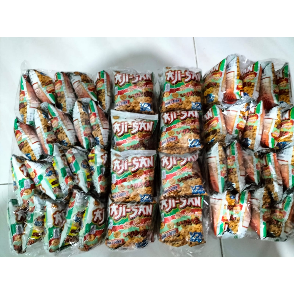 Jual Snack Jadul Kerupuk Aji-San 1 pack isi 20 bungkus kecil/pilus ...