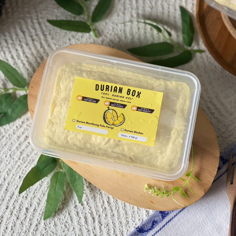 Jual PROMO! DURIAN BOX SUPER PREMIUM TANPA BIJI | Shopee Indonesia