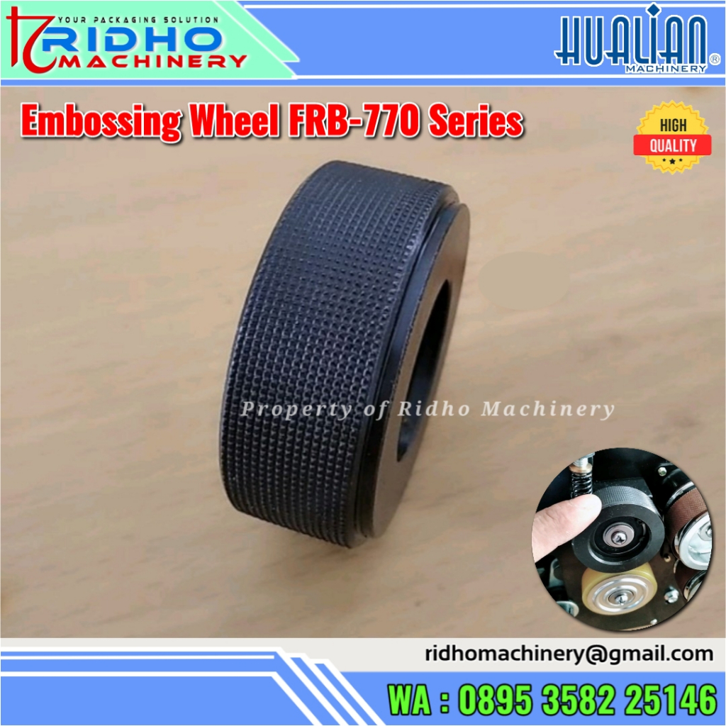 Jual Embossing Wheel roda roll press profil mesin continuous band ...