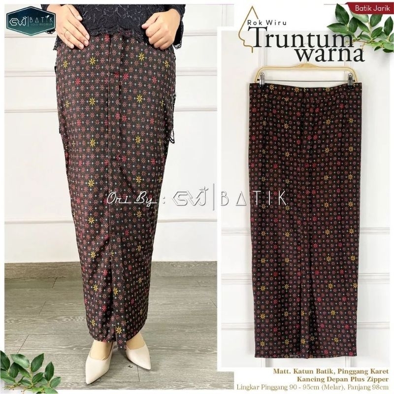 Jual ROK WIRU BATIK L XL XXL XXXL / ROK WIRU BAWAHAN KEBAYA GENDHIS ...