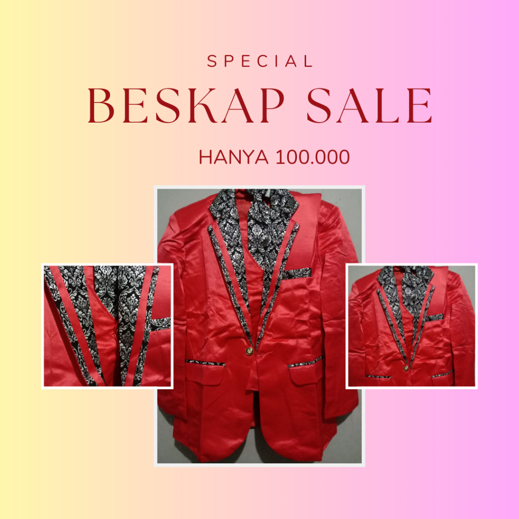 Jual BESKAP/JAS PENGANTIN MOTIF BATIK JAGUAR PREMIUM MURAH OBRAL ...