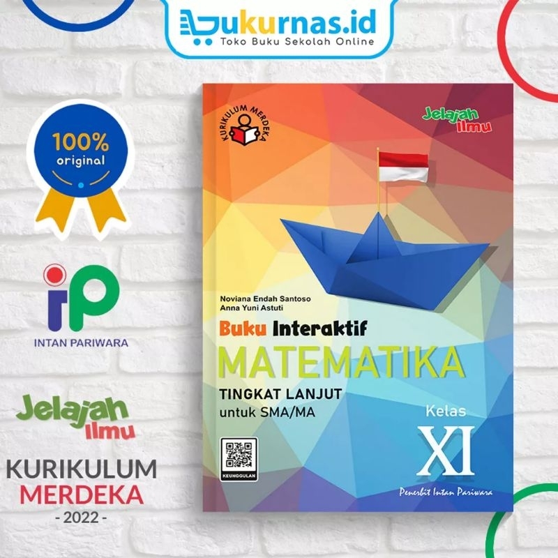 Jual Buku Interaktif Matematika Tingkat Lanjut Kelas XI, 11 Kurikulum Merdeka Tahun 2023 Intan ...