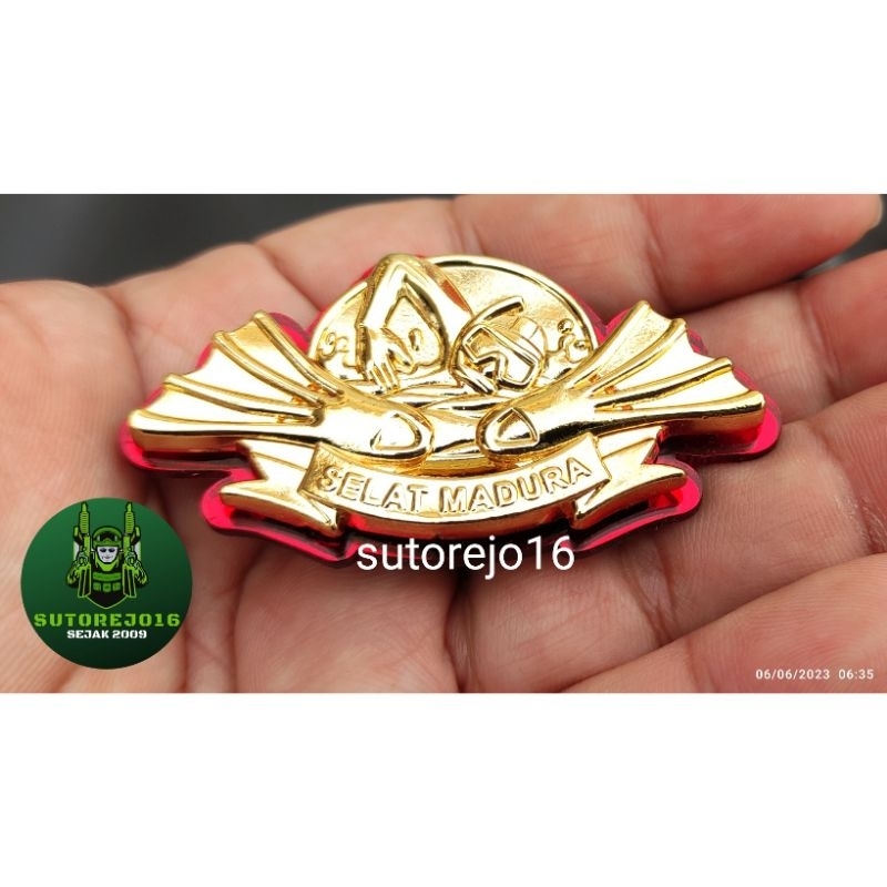 Jual brivet brevet brefet wings pin pdh pdu tni al latar mika akrilik ...