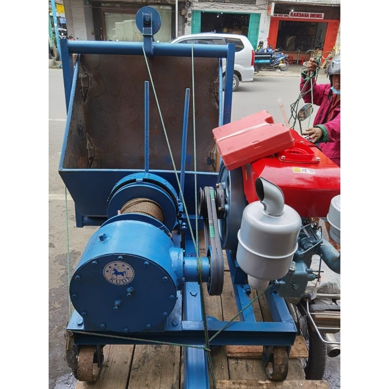 Jual LIFT CORAN KATROL LIFT KOMPLIT MESIN DIESEL 24PK | Shopee Indonesia