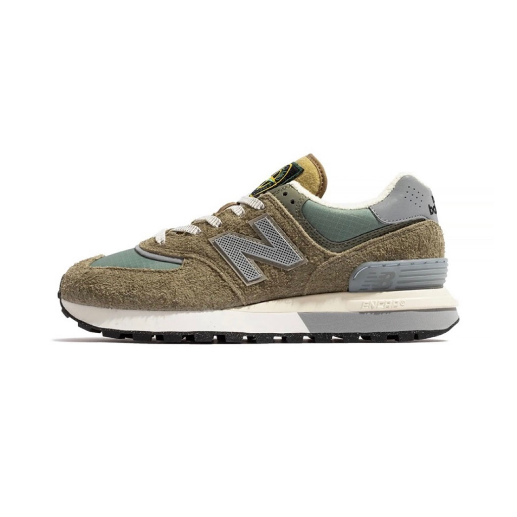 Jual Sepatu NB 574 Legacy X Stone Island Steel Blue | Shopee Indonesia