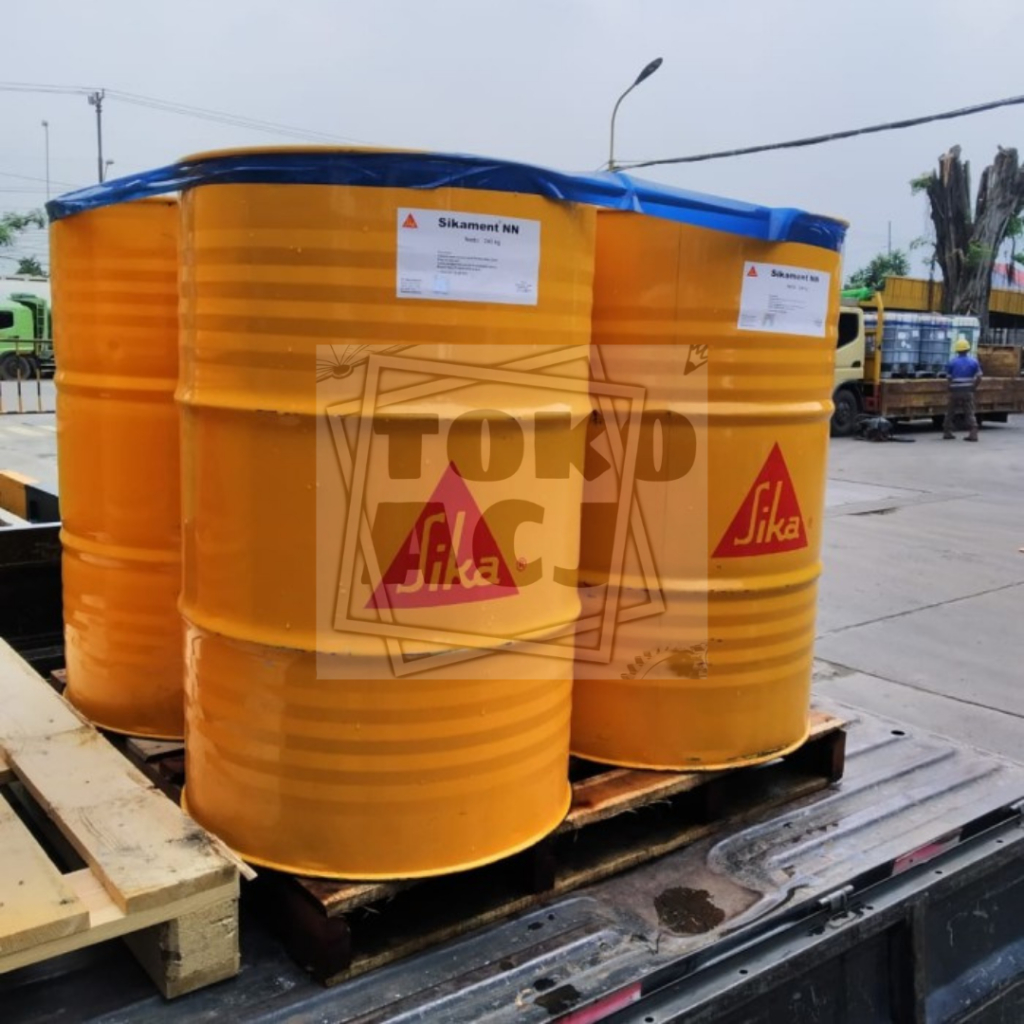 Jual Sikament NN, Drum 240 Kg Sikament Pengeras Beton | Shopee Indonesia