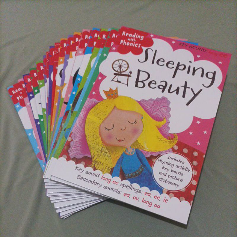 Jual Buku Cerita Bahasa Inggris Fairy Tale Collection Reading With Phonics | Shopee Indonesia