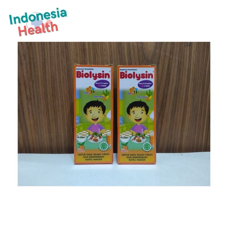 Jual Biolysin Multivitamin Lysine 60 ml | Shopee Indonesia