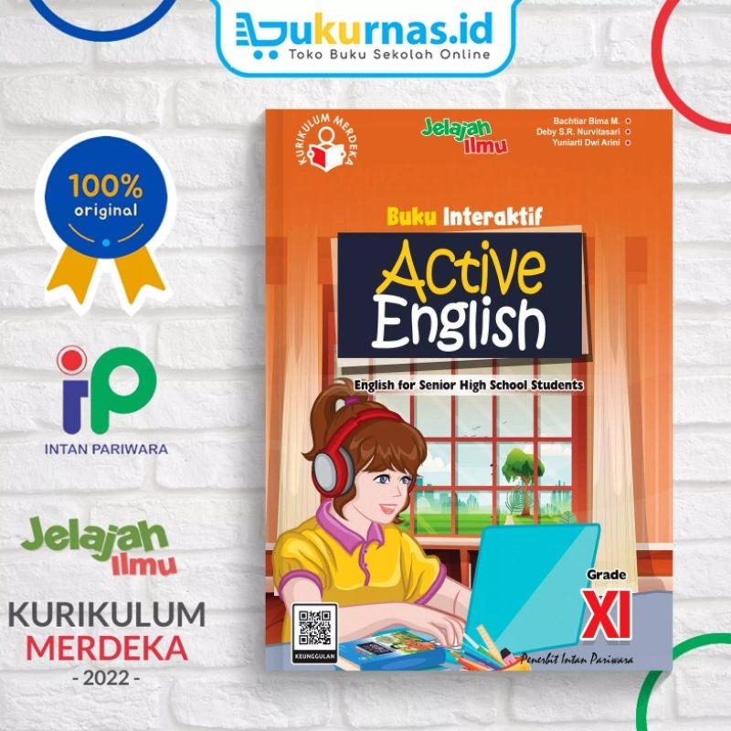 Jual Buku Interaktif Bahasa Inggris : Active English Kelas XI, 11 Kurikulum Merdeka Tahun 2023 ...