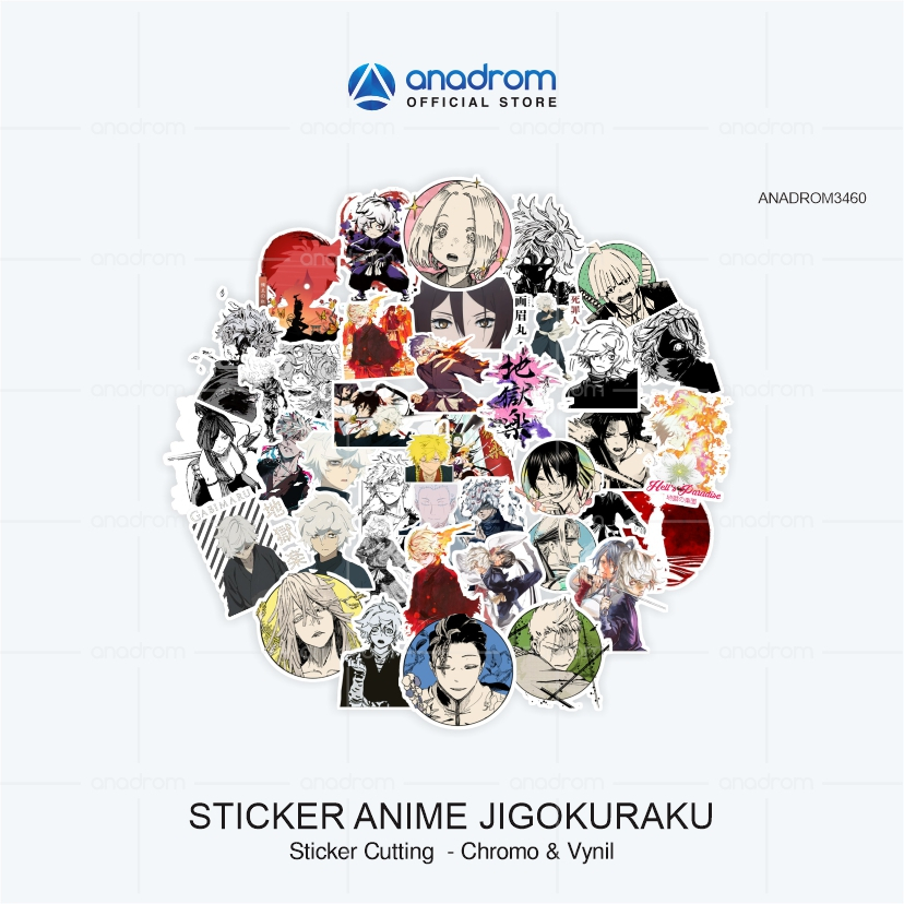 Jual Sticker Anime Jigokuraku | Sticker Anime & Aesthetic | Anadrom ...