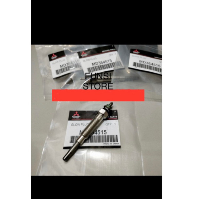 Jual BUSI PEMANAS GLOW PLUG L300 DIESEL 2.5 2500CC,L200 2500CC 2800CC ...