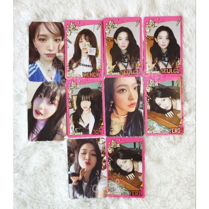 Jual [READY SET] Red Velvet Birthday trading card Wendy kuku Joy Yeri ...