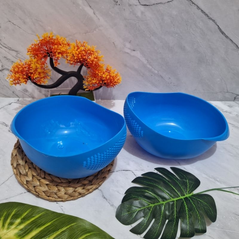 Jual BASKOM TEMPAT CUCI BERAS SARINGAN BESAR / WASKOM CUCI BERAS / GSF ...