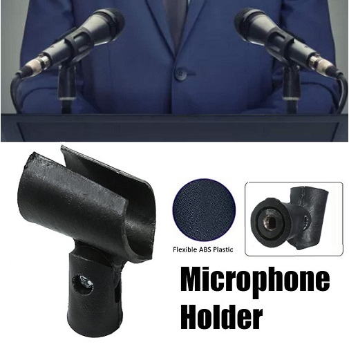 Jual Kepala / Jepit Mic Standar Capit Microphone Clip Catok Stand ...