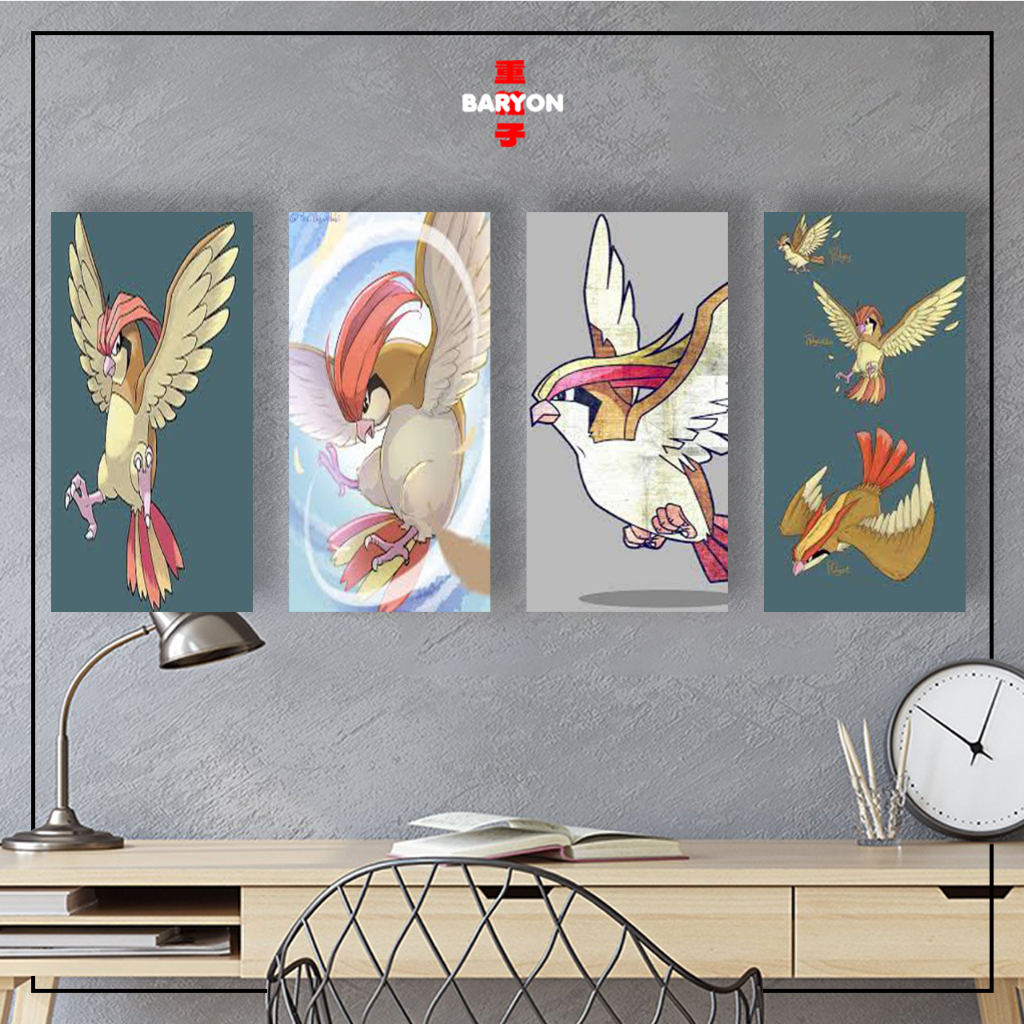 Jual BARYON Wall Decor PIDGEY POKEMON Pajangan Hiasan Dinding Dekorasi ...