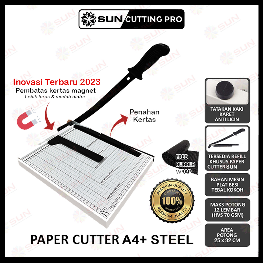 Jual Paper Cutter A4 Alat Potong Mesin Pemotong Kertas Hvs Sticker