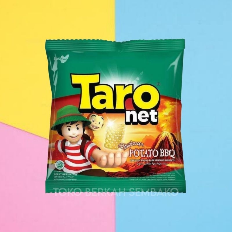 Jual Chiki Taro Net Potato BBQ 8gr Snack Cemilan -1 BUNGKUS | Shopee ...