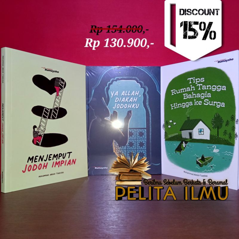 Jual Paket Buku Panduan Kelas Pra Nikah Rumaysho Academy - Ikhtiar ...