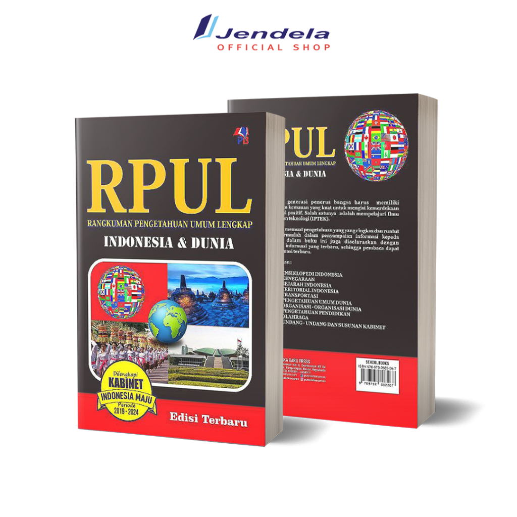 Jual Buku RPUL Indonesia dan Dunia Dilengkapi Kabinet Indonesia Maju ...