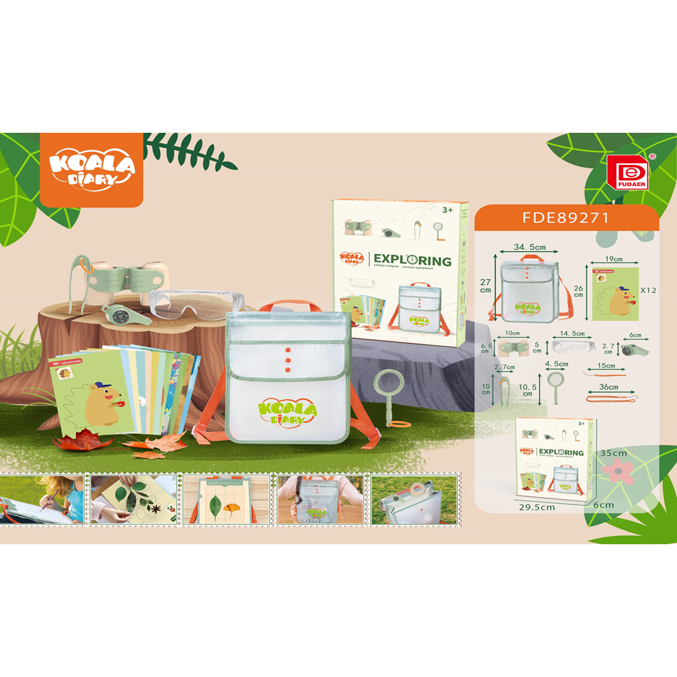 Jual koala diary camping set adventure set little explorer pretend ...