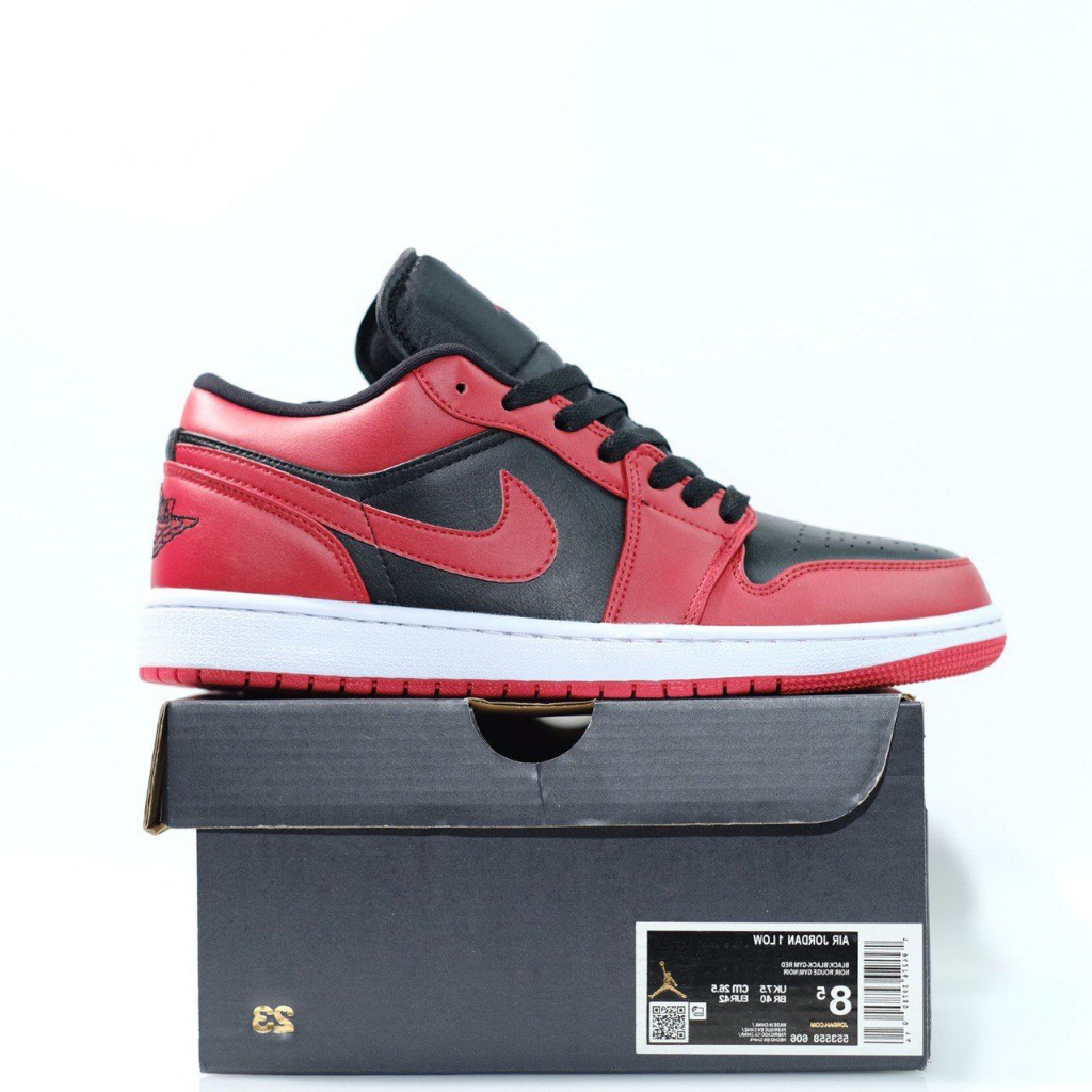 Jual Nike Air Jordan 1 Low Reverse Bred Original BNIB 100% | Nike ...