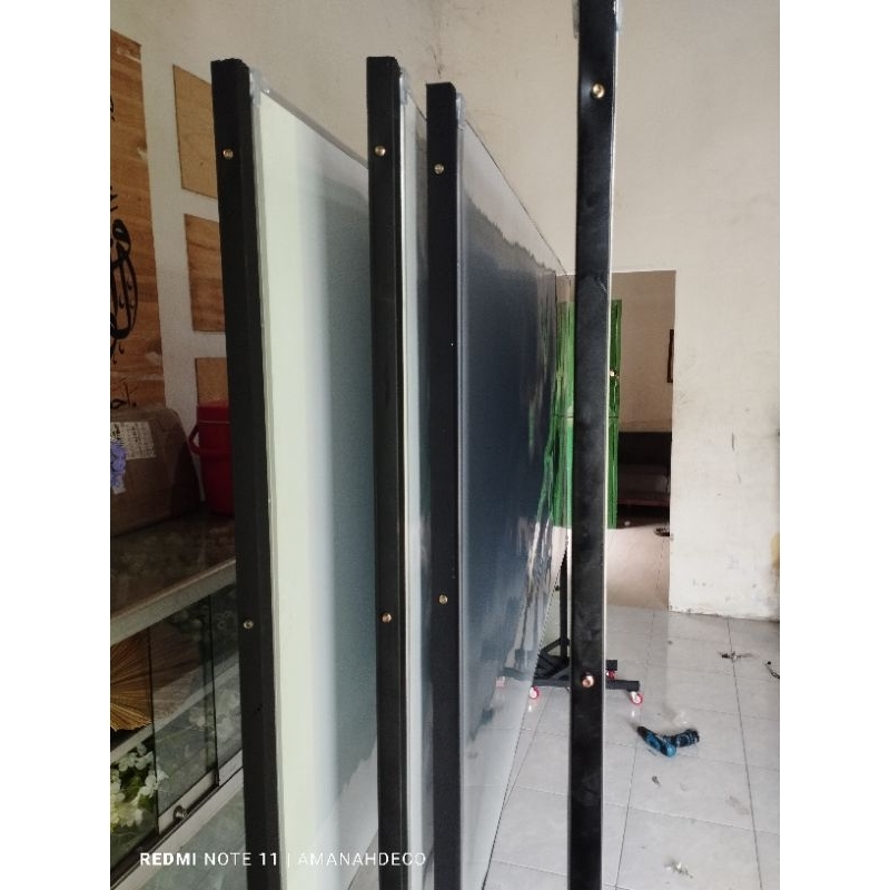 Jual Papan Tulis Whiteboard Tebal 4cm + Standing ukuran 122cm x 244cm ...
