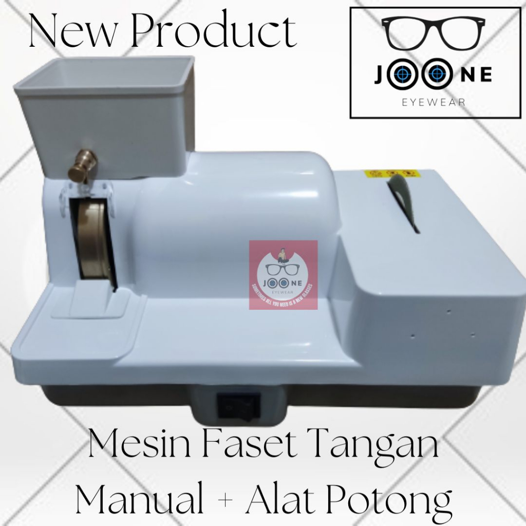 Jual Mesin Faset Manual 1 Batu Dengan Alat Potong Lensa | Shopee Indonesia