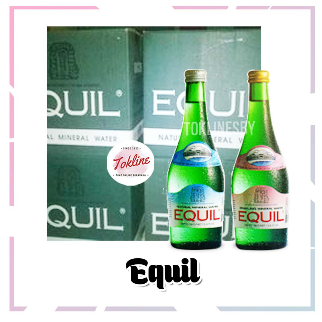 Jual [ 1 Karton isi 12 botol ] Equil Natural Mineral Water Sparkling ...