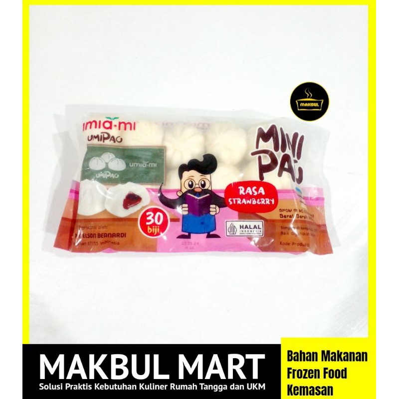 Jual BERNARDI Umiami Mini Pao Coklat Strawberry Ayam Sapi | Shopee ...