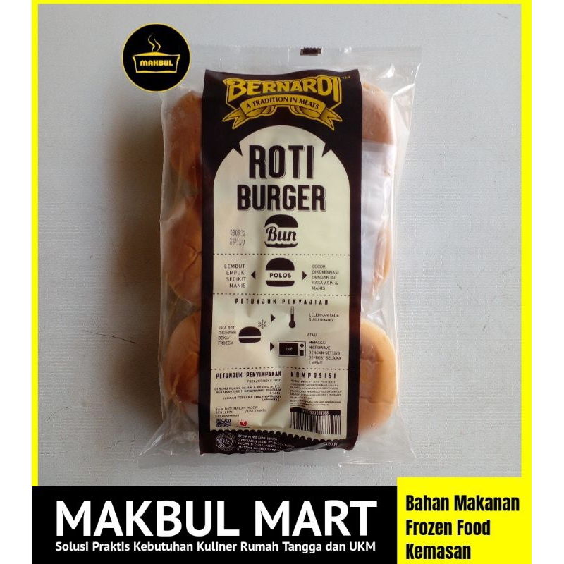 Jual BERNARDI (New Black), VITALIA Roti Burger Wijen | Shopee Indonesia