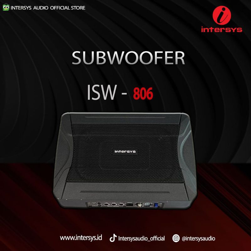 Jual Subwoofer Intersys Subwoofer Aktif Intersys | Shopee Indonesia