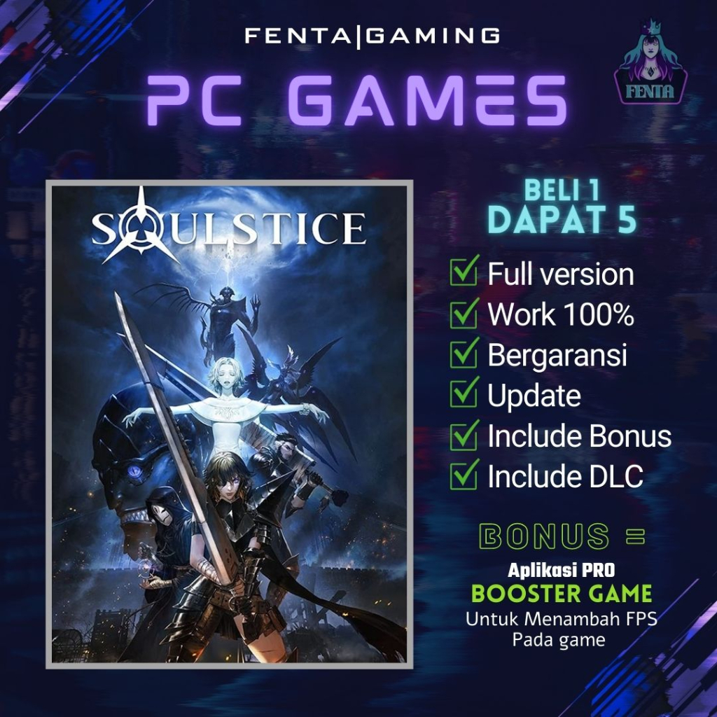 Jual SOULSTICE DELUXE EDITION - GAME PC - GAME LAPTOP | Shopee Indonesia
