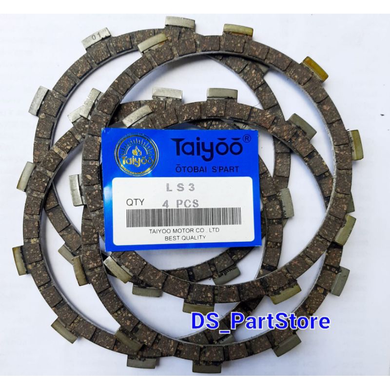 Jual PLAT KAMPAS KOPLING YAMAHA LS3 / RS100 / RS125 / LS 3 / RS 100 / RS 125 ( isi 4 ) | Shopee ...