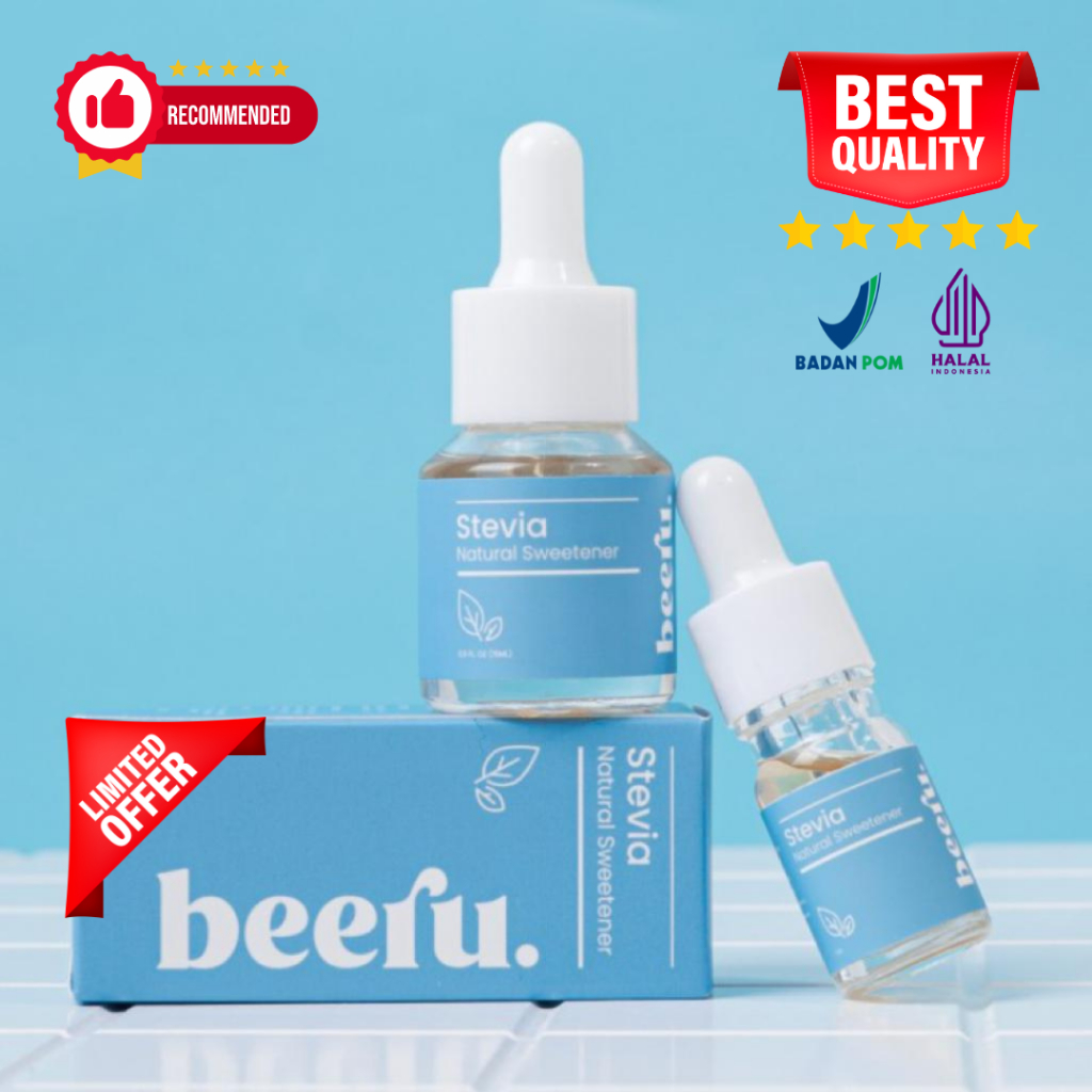 Jual Beeru / beru stevia 5ml & 15ml official store - gula stevia tetes ...