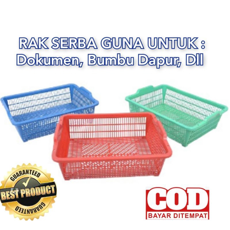 Jual KERANJANG SURAT JUMBO 38X31CM PLASTIK TEMPAT SURAT DOKUMEN BUMBU ...
