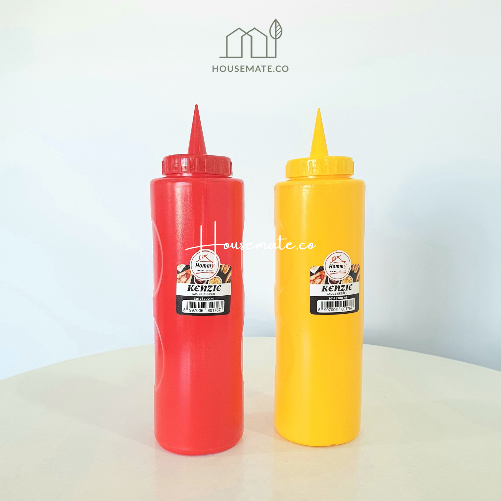Jual Botol Kecap Saus / Tempat Saos Mayo Sauce Cuka Kenzie / Botol ...