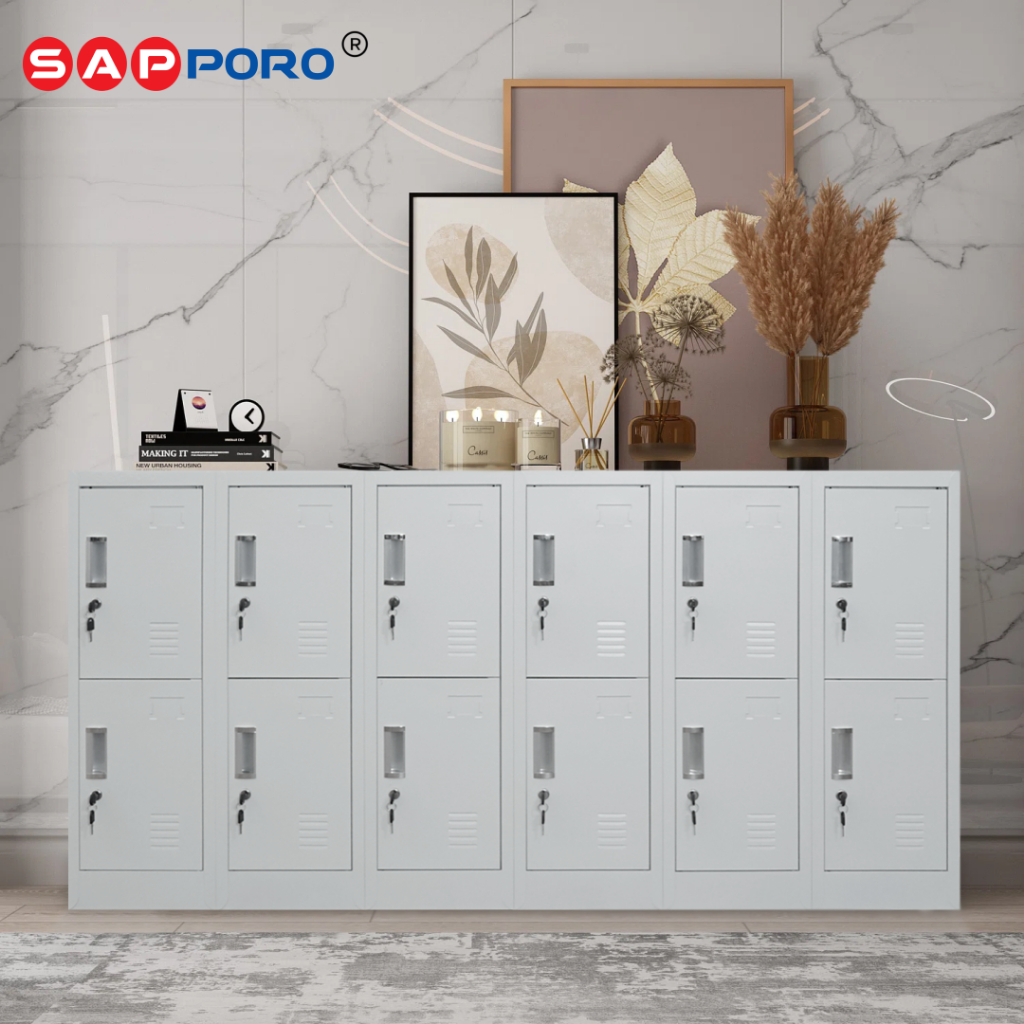 Jual [ LUAR JABODETABEK ] SAPPORO HORISON 12 - Loker Besi 12 Pintu ...