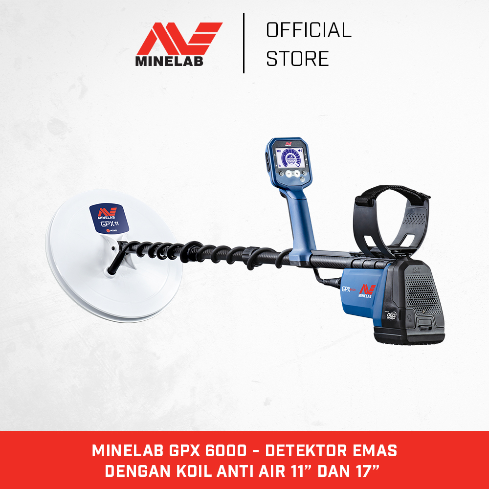 Jual Minelab GPX 6000 Gold Detector with GeoSense-PI™ Technology | Shopee Indonesia